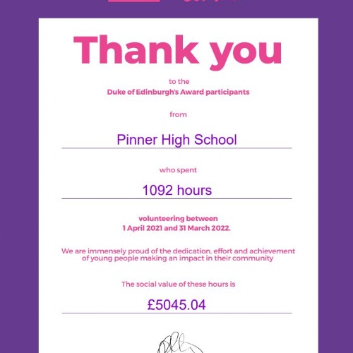 Visits - Pinner High School